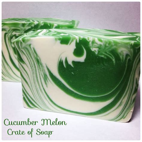 Cucumber Melon Cold Process Soap Cold Process Soap Cucumber Melon Soap