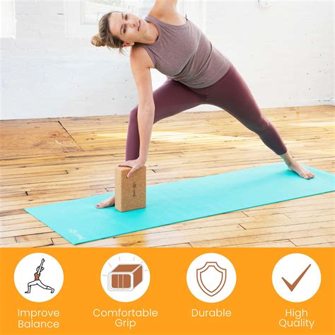 Yoga Meditation Block Cork Yoga Props Yoga Meditation Poses Yoga Block