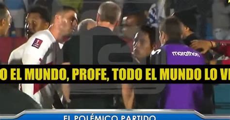 Перу Уругвай чого не бачили на телебаченні на рівні цього суперечливого матчу за відбіркові