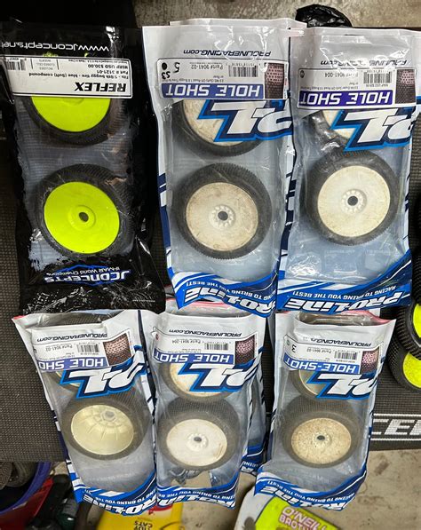 PROLINE HOLESHOT USED TIRES MOUNTED And Jconcepts New Mounted Reflex R C Tech Forums