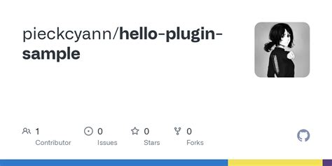 GitHub Pieckcyann Hello Plugin Sample