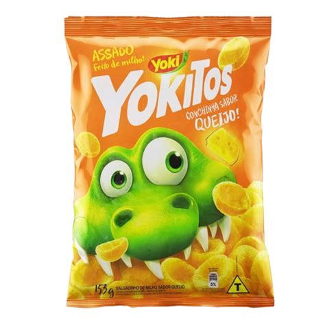 Yoki Yokitos Salgadinho Conchinha Sabor Queijo 153g — Hi Brazil Market