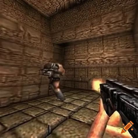 Screenshot From Quake 2 Pc Game On Craiyon