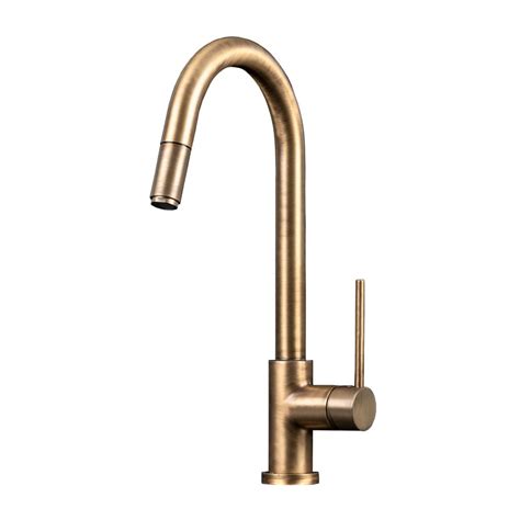 ברז מטבח נשלף מסדרת רומי ברז ברונזה מט Novo נגב Negev