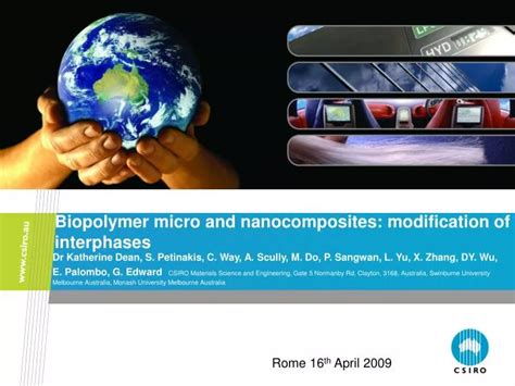 Ppt Biopolymer Micro And Nanocomposites Modification Of Interphases Powerpoint Presentation