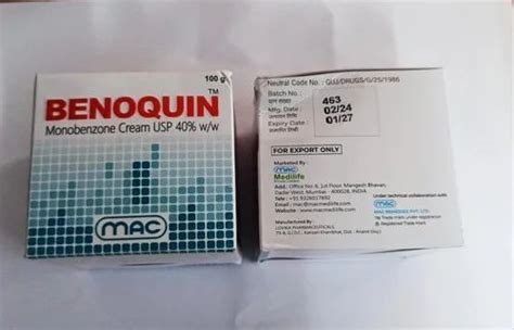 Monobenzone Cream Usp 40 For Clinical Packaging Size 100 Gm At Rs 6300 Piece In Nagpur