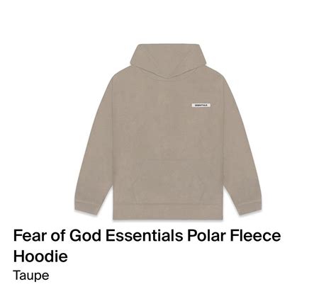 Essentials × Fear Of God × Streetwear Fear Of God Essentials Taupe