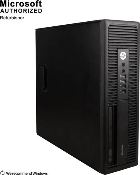 Hp Elitedesk G Small Form Factor Desktop Computer Off