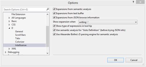 Language Support In The Editor D Programming Language