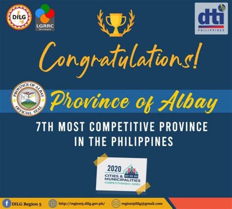 Cities And Municipalities Competitiveness Index Cmci Summit Awardees Dilg Regional
