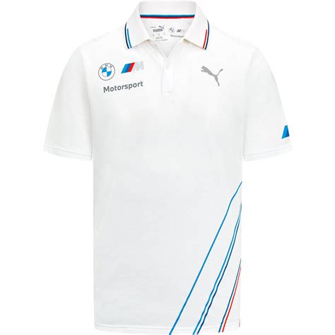 Bmw Motorsports Mens Team Polo Shirt Graywhite Cmc Motorsports®