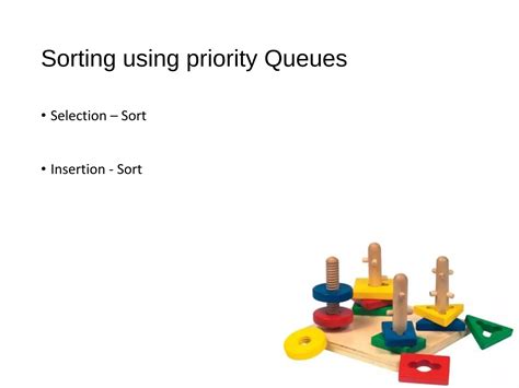 Priority Queues Ppt Databases Computer Software And Applications
