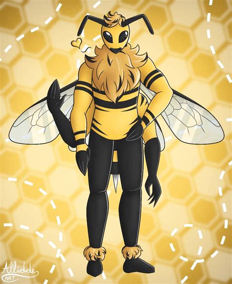 Male Bee Oc By Alliddeart On Deviantart