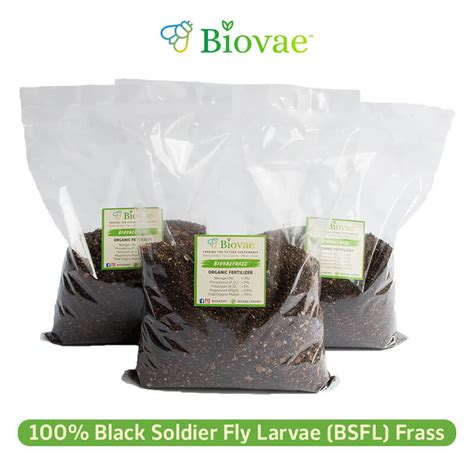 Biovaefrass™ Organic Fertilizer All Natural Bsfl Frass