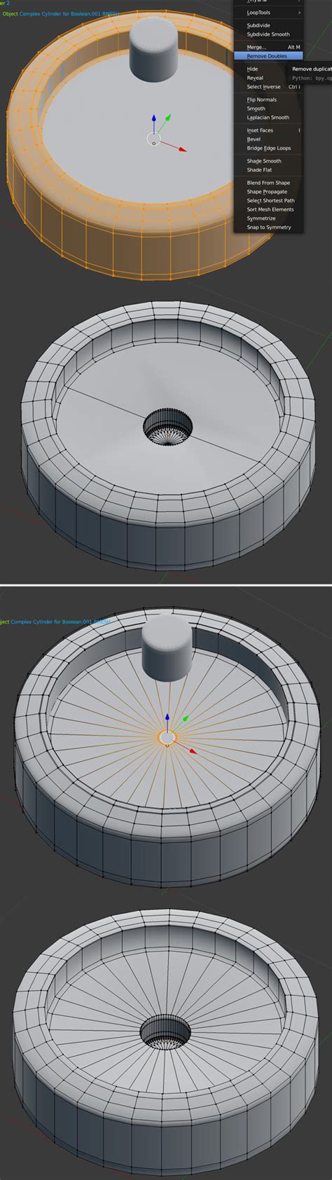 Subdivision Surface Boolean Modifier Results In Artifacts Blender