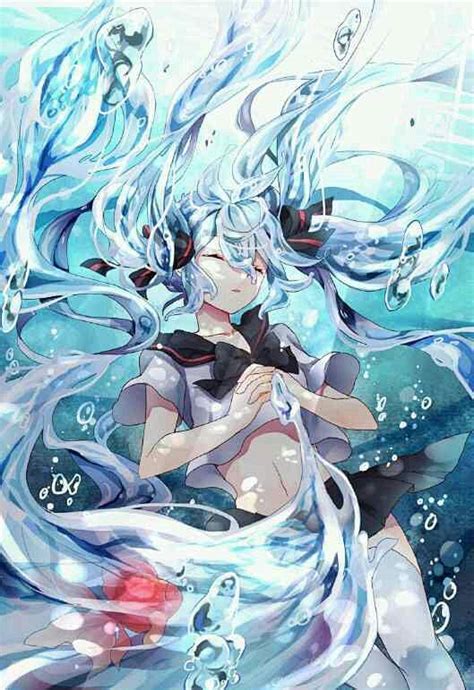 动漫美少女的湿身诱惑美图二次元水下若隐若现的秘密 今日头条 toutiao