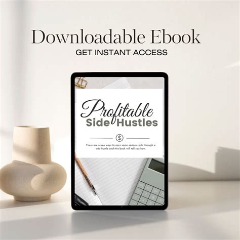 Profitable Side Hustles Ebook Side Hustle Ebook Guide To Side