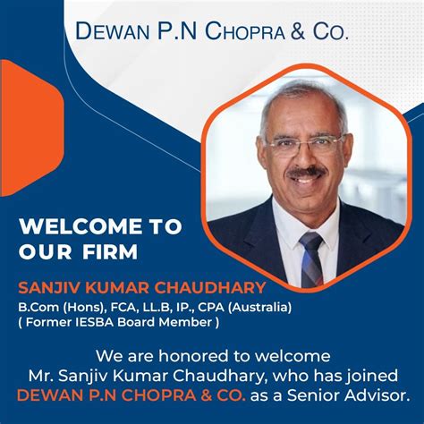 Sandeep Dahiya On Linkedin Welcome On Board Mr Chaudhary