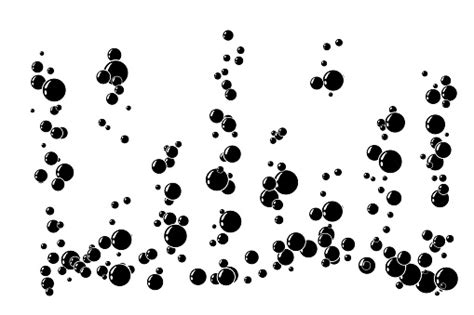 수 중 공기 거품 장식 요소입니다 탄산 물 또는 비누 거품 질감 벡터 격리 실루엣 디자인 요소입니다 스트림 가로 테두리 공 스포츠 장비에 대한 스톡 벡터 아트 및 기타