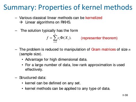 Kernel Methods For Statistical Learning Kenji Fukumizu MLSS 2012 Kyoto Slides Yosinski Com