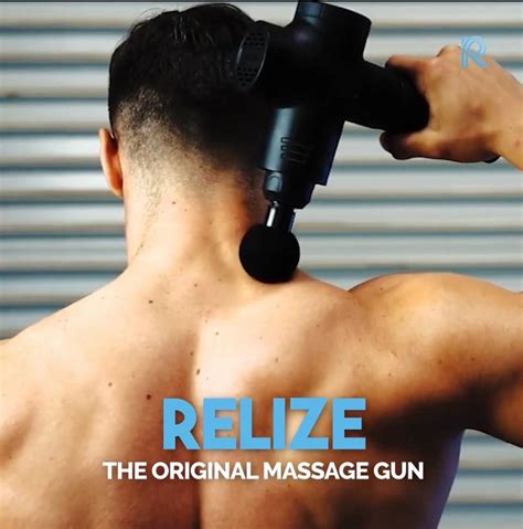 Do Massage Guns Really Work Relieve Muscle Pain Massage Machine Sore