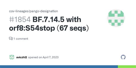 Bf With Orf S Stop Seqs Issue Cov Lineages