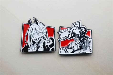 Chainsaw Man Pin Set Dopevibez