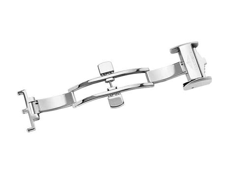 New Authentic Longines 18mm Butterfly Deployment Steel Buckle For