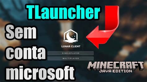 Como Baixar O Lunar Client Pelo TLauncher No Minecraft YouTube