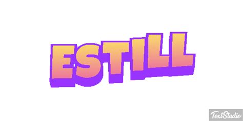 Estill Name Animated  Logo Designs