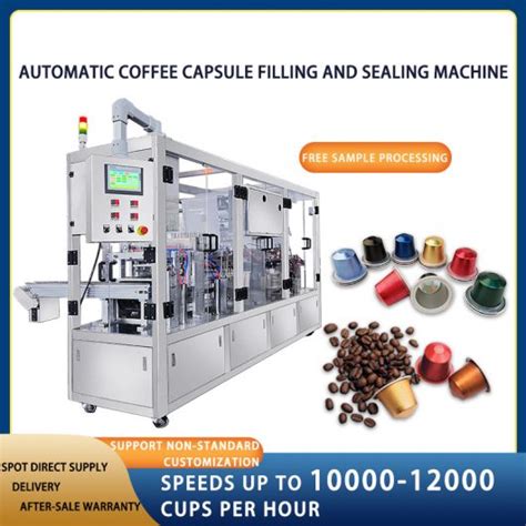 Automatic Coffee Capsule Filling And Sealing Machine China