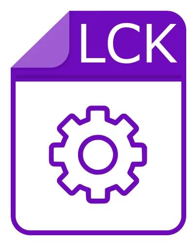 Файл Lck как его открыть или конвертировать