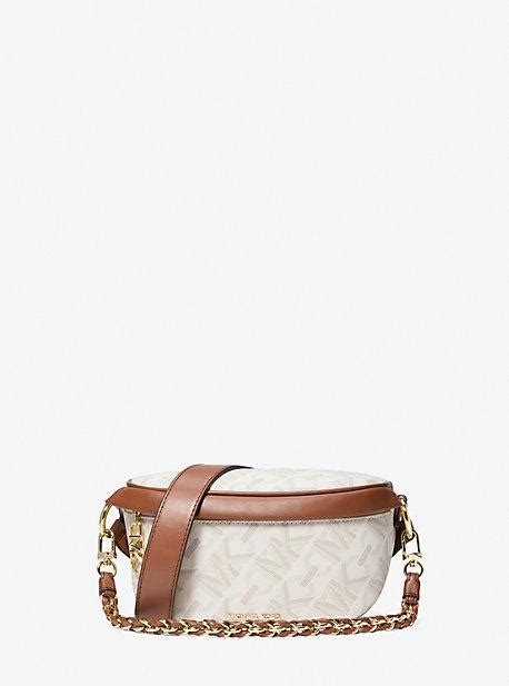 Michael Kors Mk Slater Extra Small Empire Signature Logo Sling Pack In