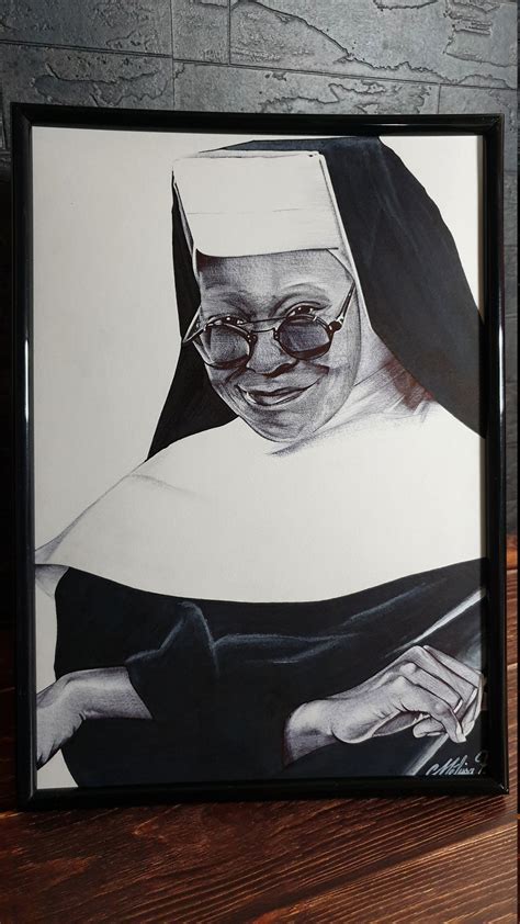 Inktober 2020 Sister Marie Clarence Sister Act Sister Etsy