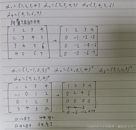 线性代数 第三章向量ra