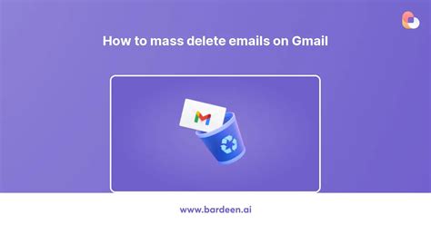 How To Mass Delete Emails On Gmail