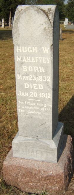 Capt Hugh W Mahaffey 1832 1912 Find A Grave Memorial