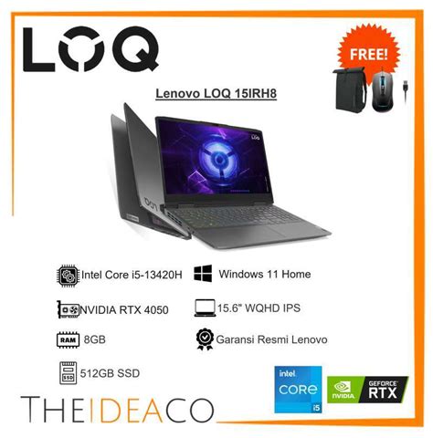 Jual Lenovo Loq Xv Hid I H Gb Gb Ssd Rtx Win Office Di Seller Theidea Co