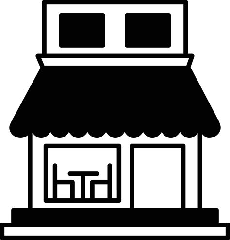 Restaurent Solid Glyph Vector Illustration 36576699 Vector Art At Vecteezy
