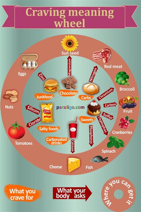 Craving Meaning Wheel Healthy Eating Pinterest Wheels Food And