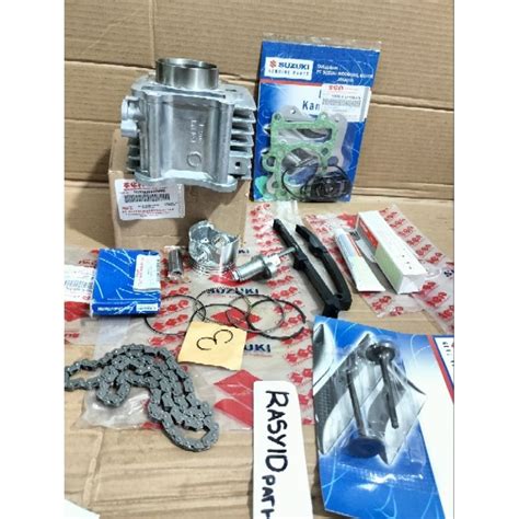 Jual Blok Seher Komplit Isi Piston Kit Pcs Suzuki Shogun SP Shopee Indonesia