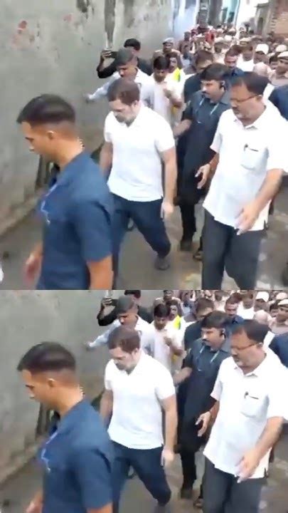 நாட்டை உலுக்கிய உபி சம்பவம் நேரில் சென்று ஆறுதல் கூறிய ராகுல்காந்தி