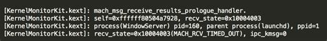 analysis inspecting mach messages in macos kernel mode part ii