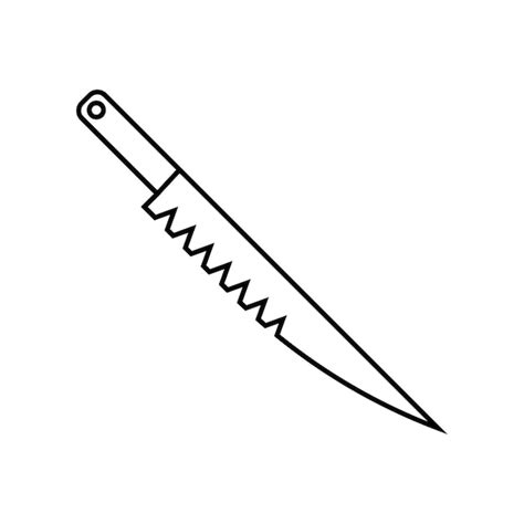 Premium Vector Knife Icon Vector
