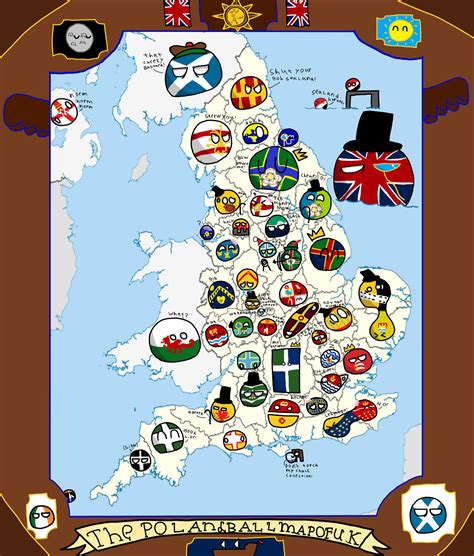 Old The Polandball Map Of The Uk By Atoxbcc On Deviantart