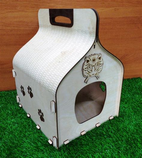 Cat House 3d Model Vector Files