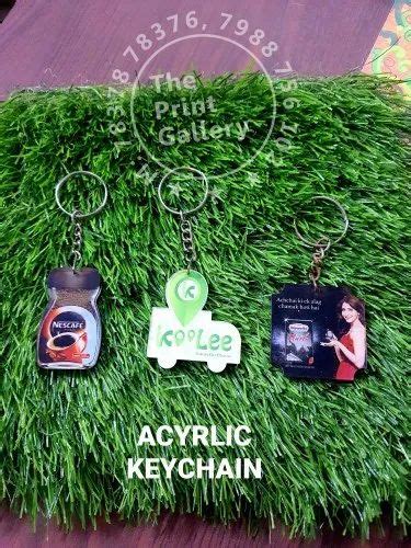 Acrylic Customized Keychain At Rs 9piece Acrylic Keychain In Sas