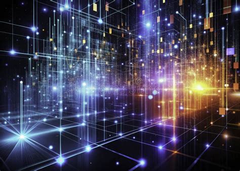 Visualizing The Future Of Data An Abstract Exploration Of Digital