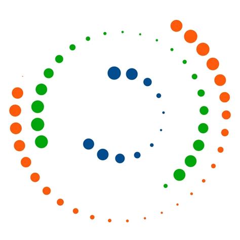 Spiral Element With Concentric Circles Stock Vector Vectorguy
