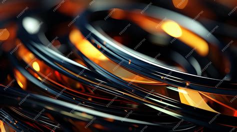 Premium Ai Image 3d Abstruct Wave Background Hd 8k Wall Paper Stock